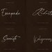 Signature Fonts Bundle 1, Handwritten Signature Font, Handwriting ...