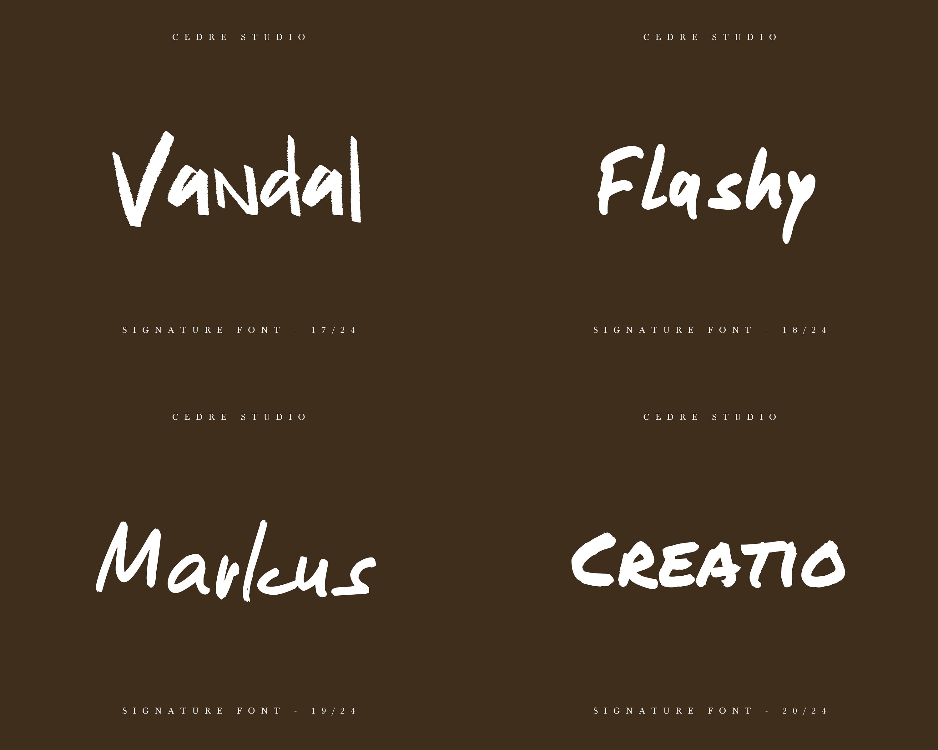 Marker Font Bundle 1, Bold Marker Fonts OTF, Sharpie Pen Font, Black ...