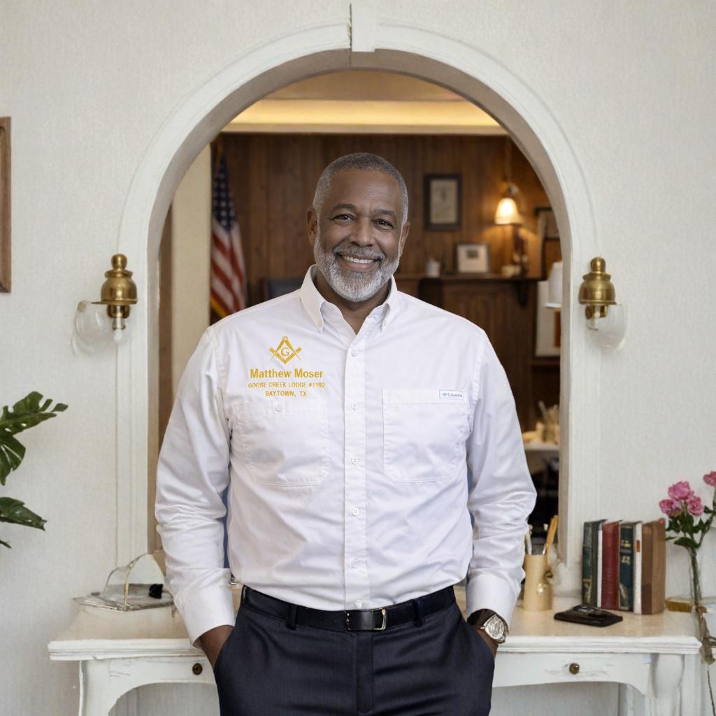 Personalized Masonic Columbia Shirt Custom Lodge Freemason Embroidered ...