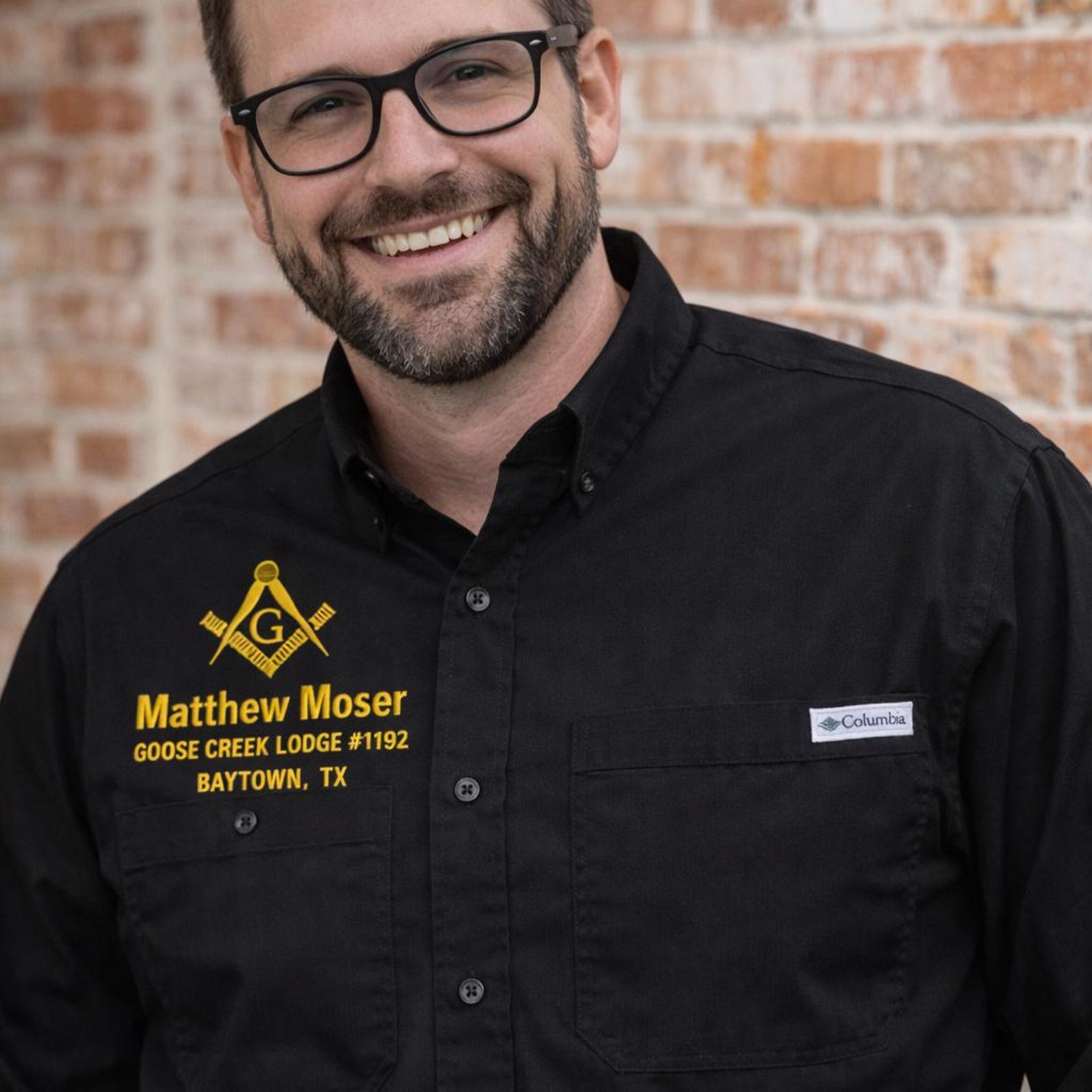 Personalized Masonic Columbia Shirt Custom Lodge Freemason Embroidered ...