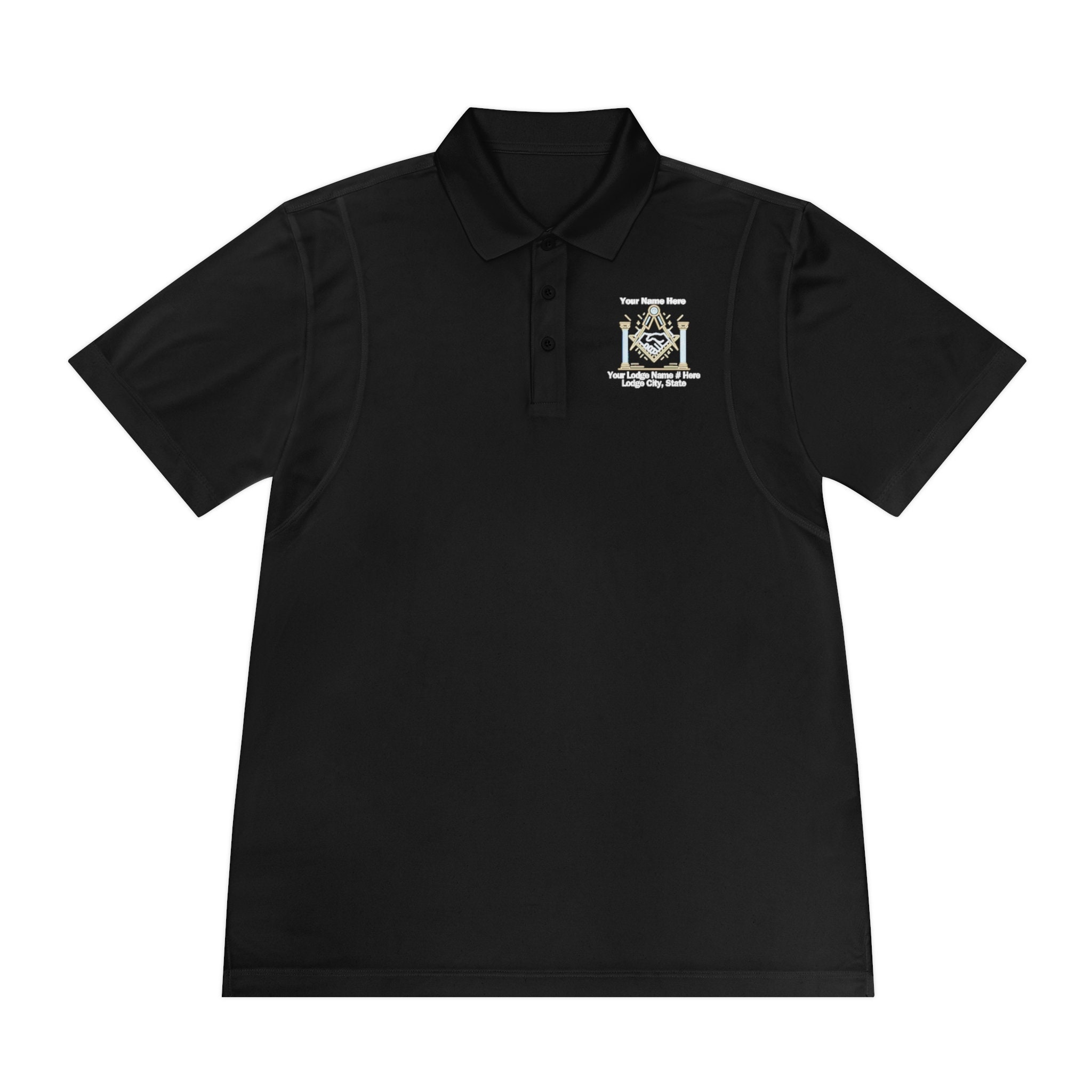 Custom Masonic Polo Shirt - Personalized Freemason Lodge Gear - Etsy