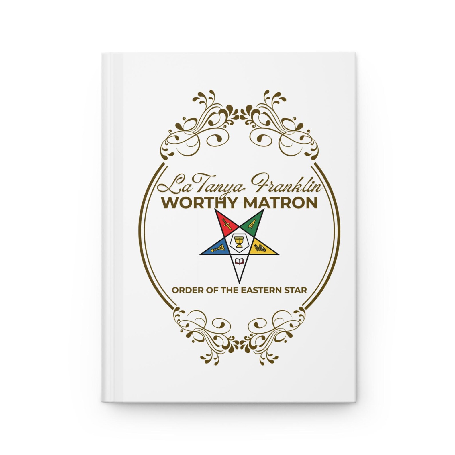 Personalized Worthy Matron Journal OES Order of the Eastern Star Gift ...