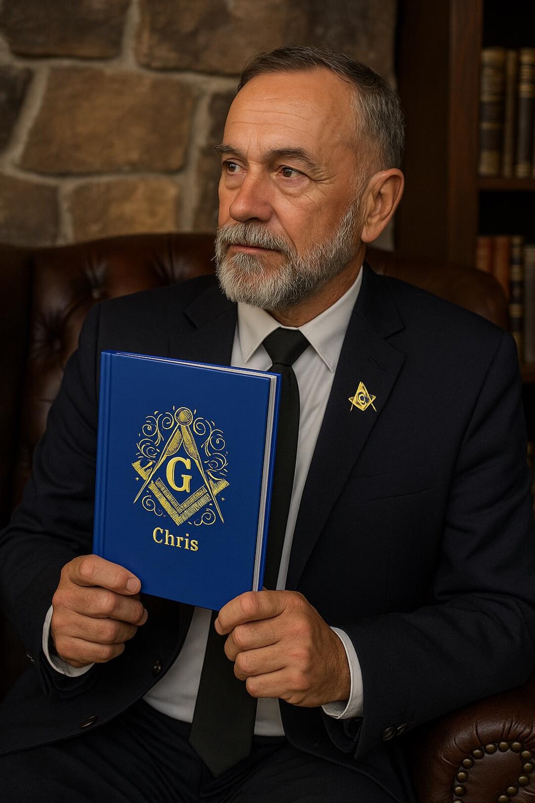 Custom Masonic Hardback Journal | Personalized Matte Hardcover Notebook ...
