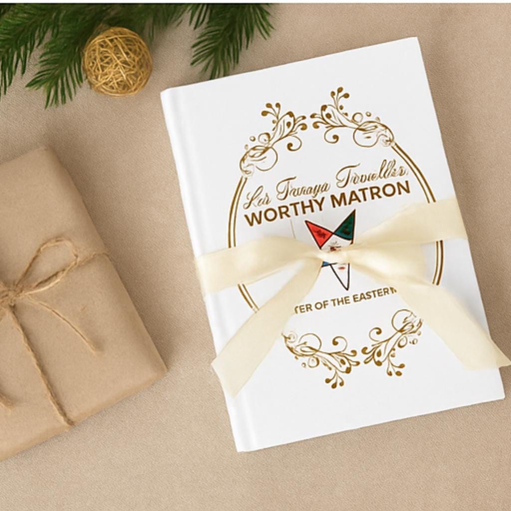 Personalized Worthy Matron Journal OES Order of the Eastern Star Gift ...