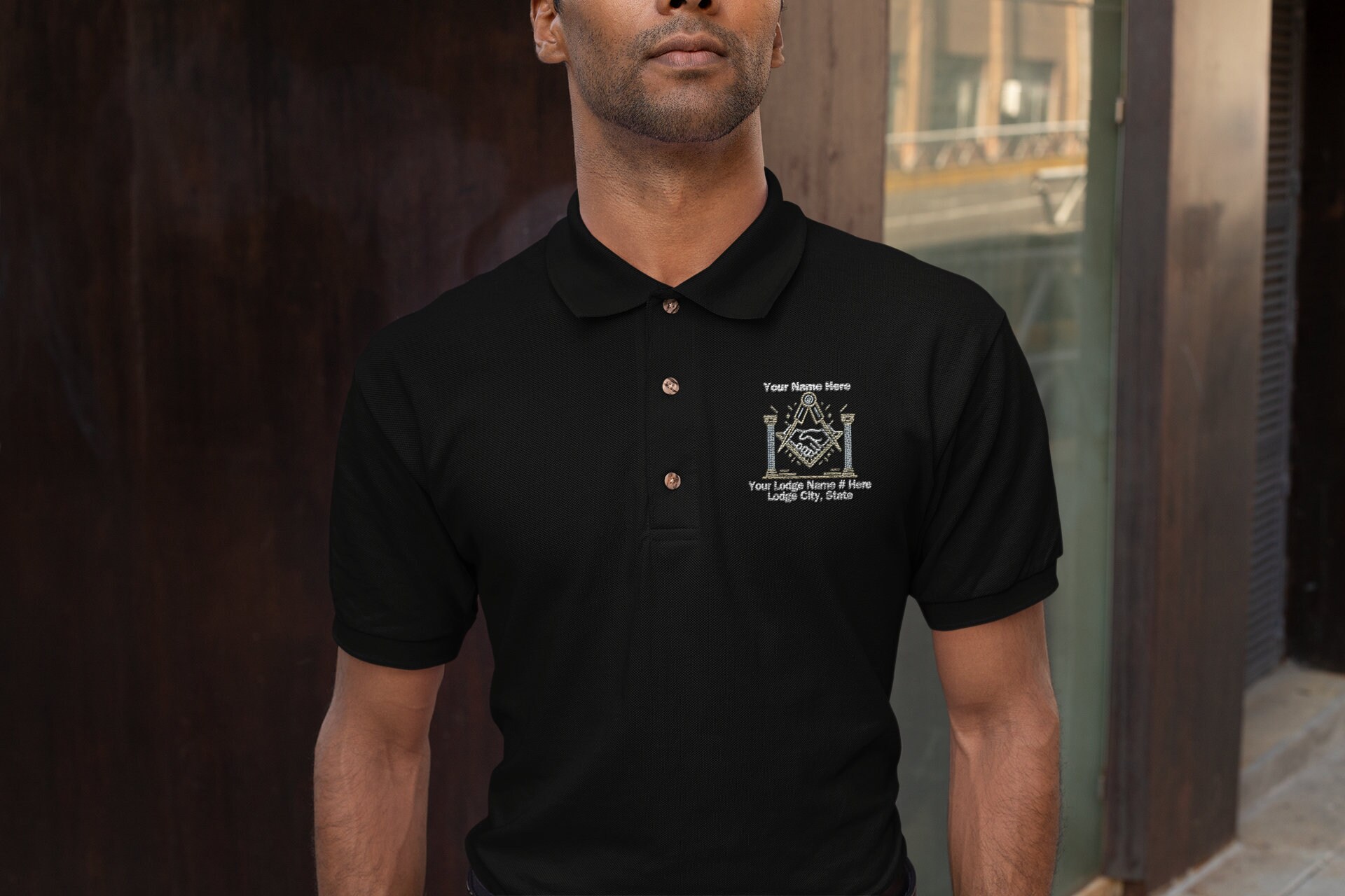 Custom Masonic Polo Shirt - Personalized Freemason Lodge Gear - Etsy