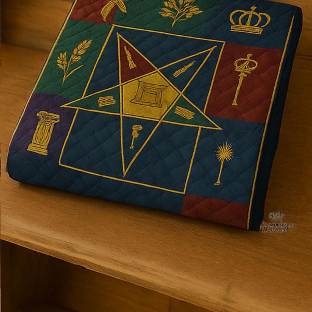 Personalized Order of the Eastern Star Velveteen Quilt Inspired Blanket ...