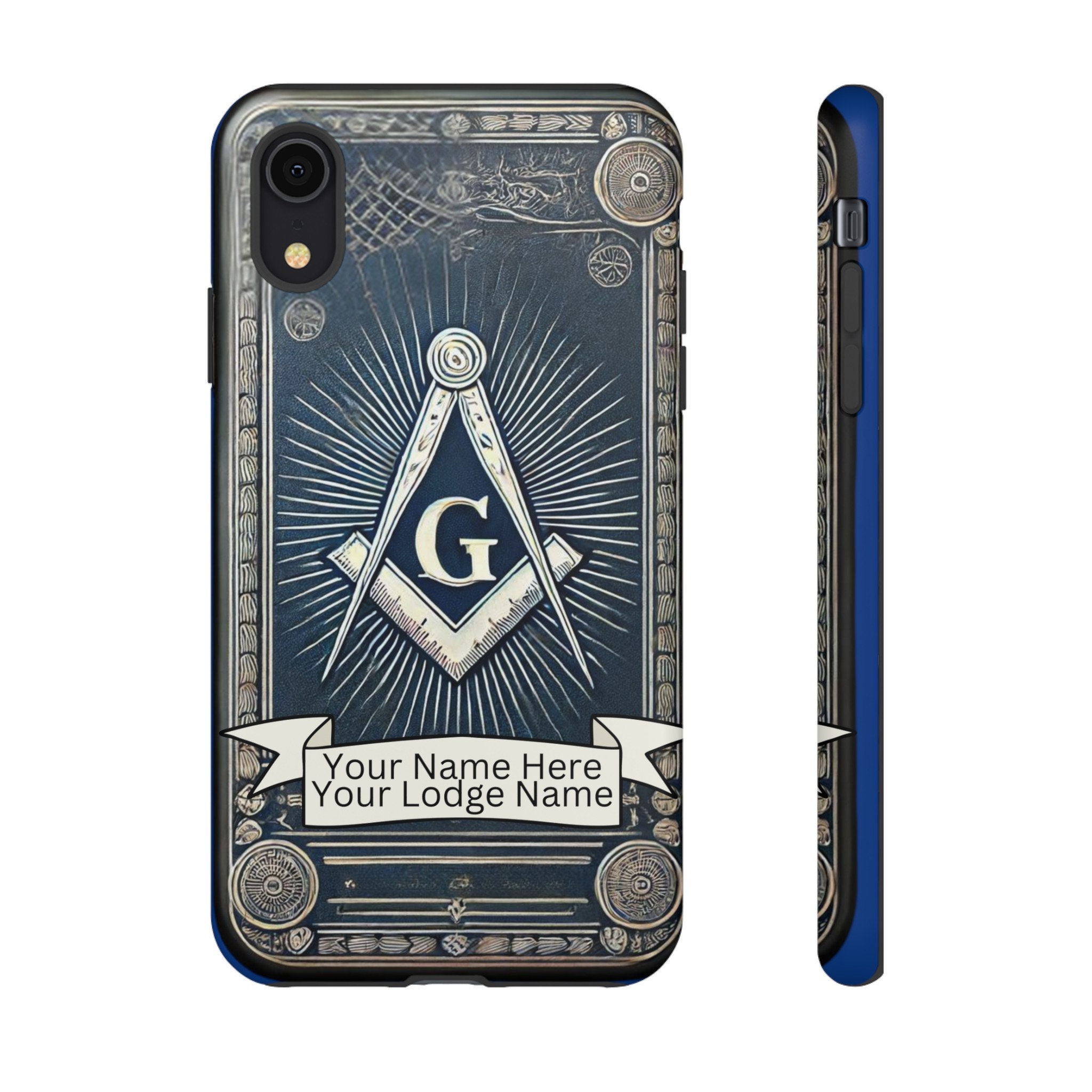 Personalized Masonic Phone Case Custom Freemason Lodge Name & Symbol ...