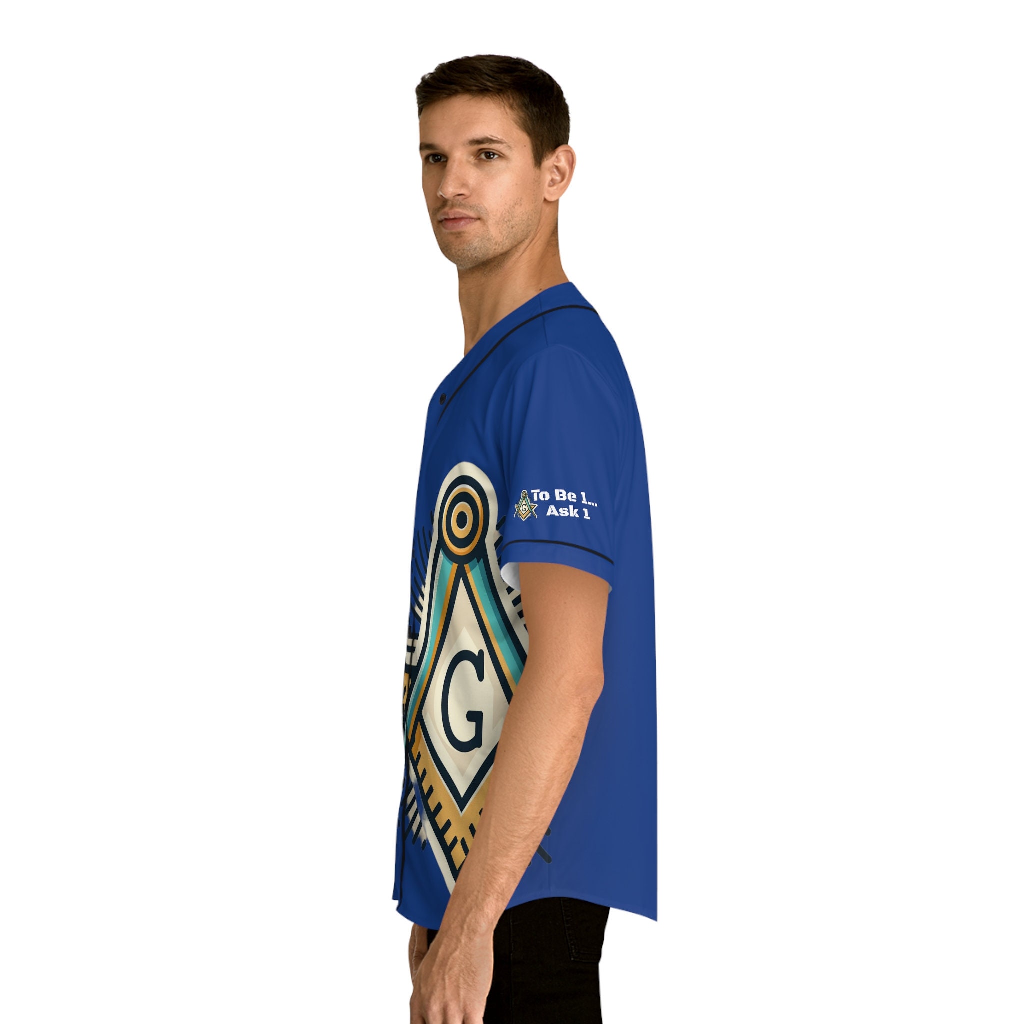 Custom Masonic Baseball Jersey - Personalized Freemason Lodge Shirt ...