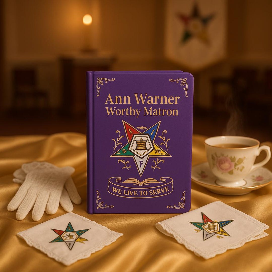 Personalized OES Journal | Worthy Matron Gift | Order of the Eastern ...