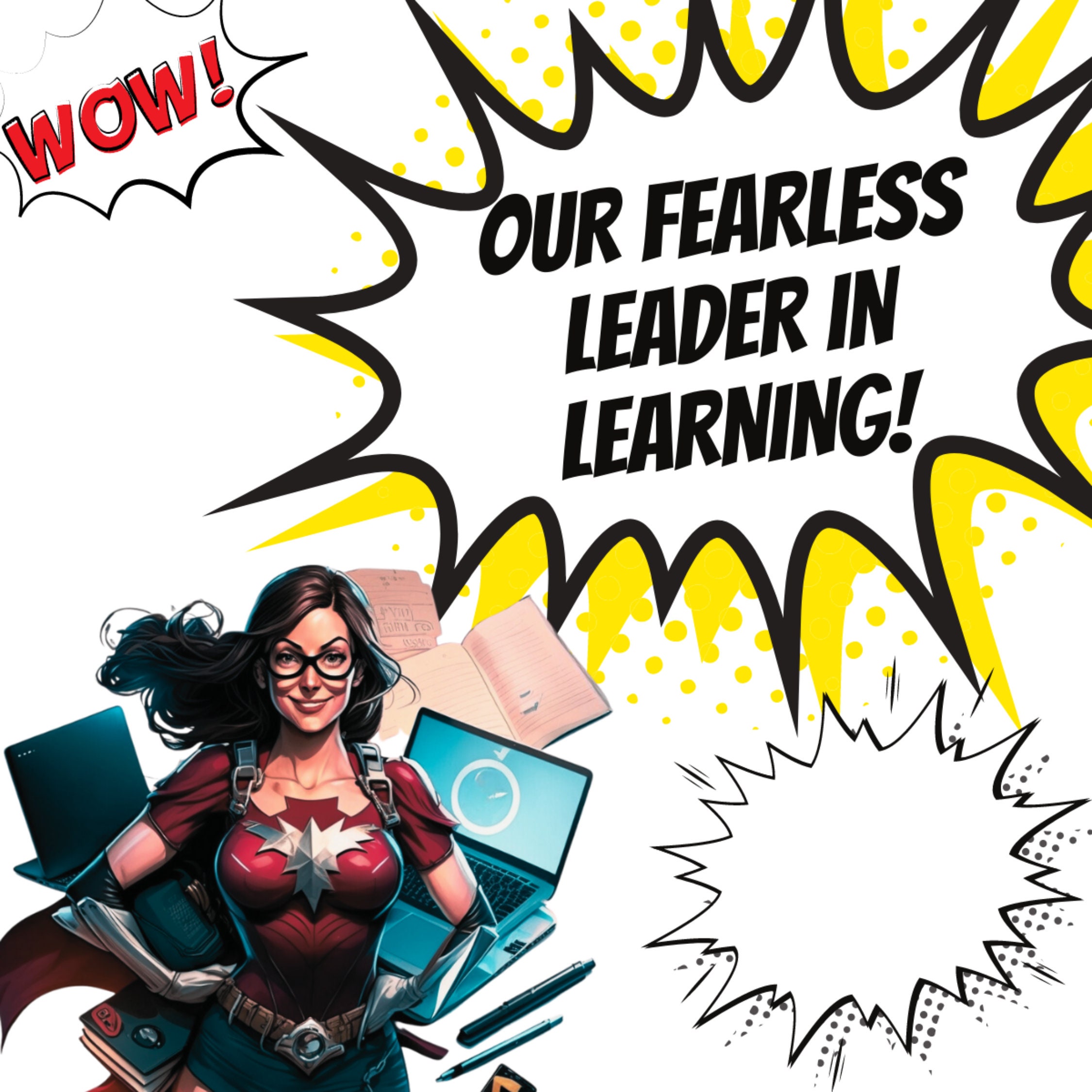 Teacher Appreciation Printable Superhero Thank You Gift Tags - Etsy