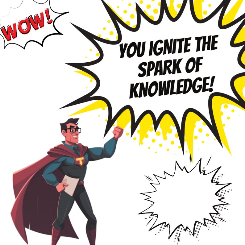 Teacher Appreciation Printable Superhero Thank You Gift Tags - Etsy