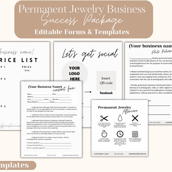Permanent Jewelry Aftercare - Etsy