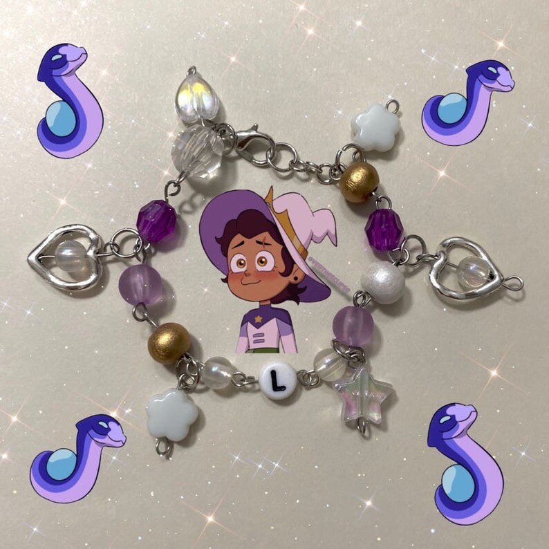 The Owl House: Hexside Squad Bracelets - Etsy