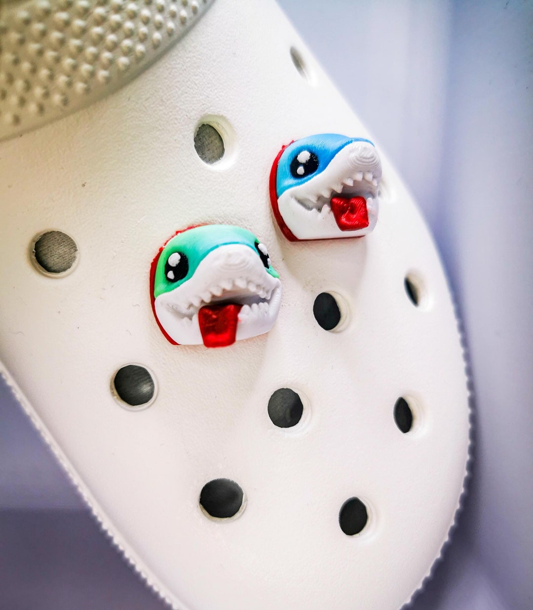 Cute Shark Puppy, 3d-printed Croc Charms, Cute & Fun Shoe Accessories ...