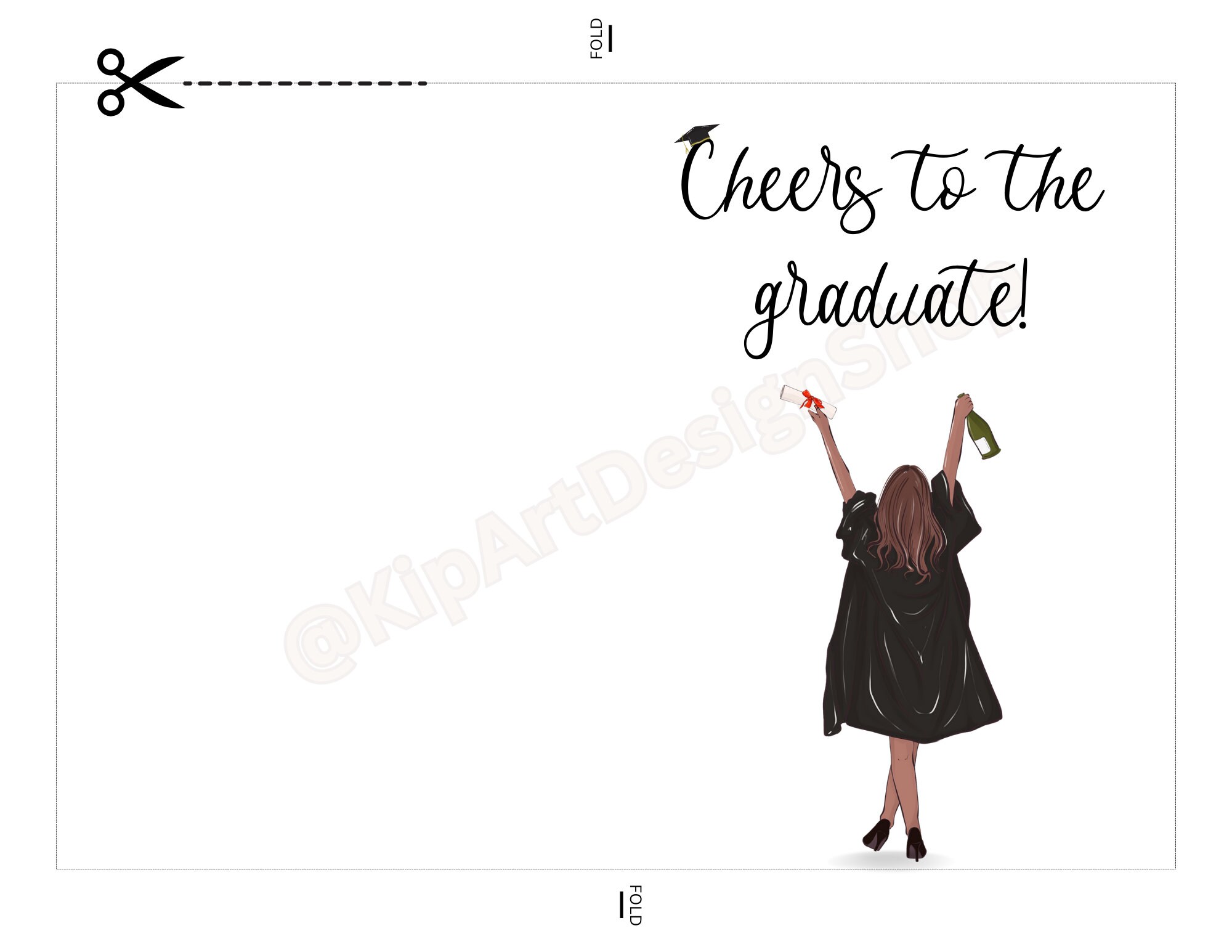 Printable Graduation Card Printable Grad Card Highschool Graduation ...