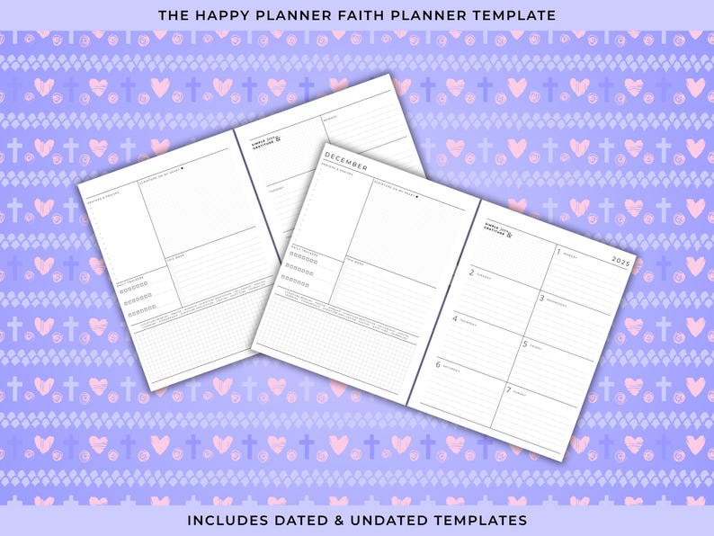 The Happy Planner® FAITH COLLECTION 'classic (7 X 9.25 In)' Canva ...