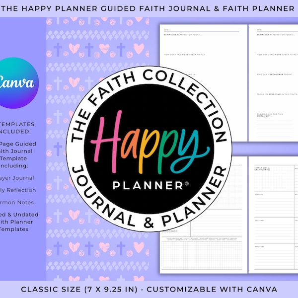 Faith Planner Insert - Etsy