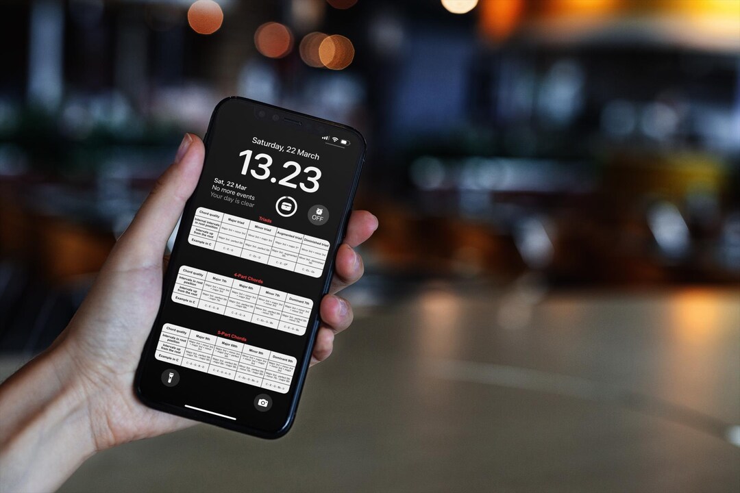 IPhone 15 & 16 Wallpaper. Construction of Popular Chords. Triads. 4-part Chords. 5-part Chords ...