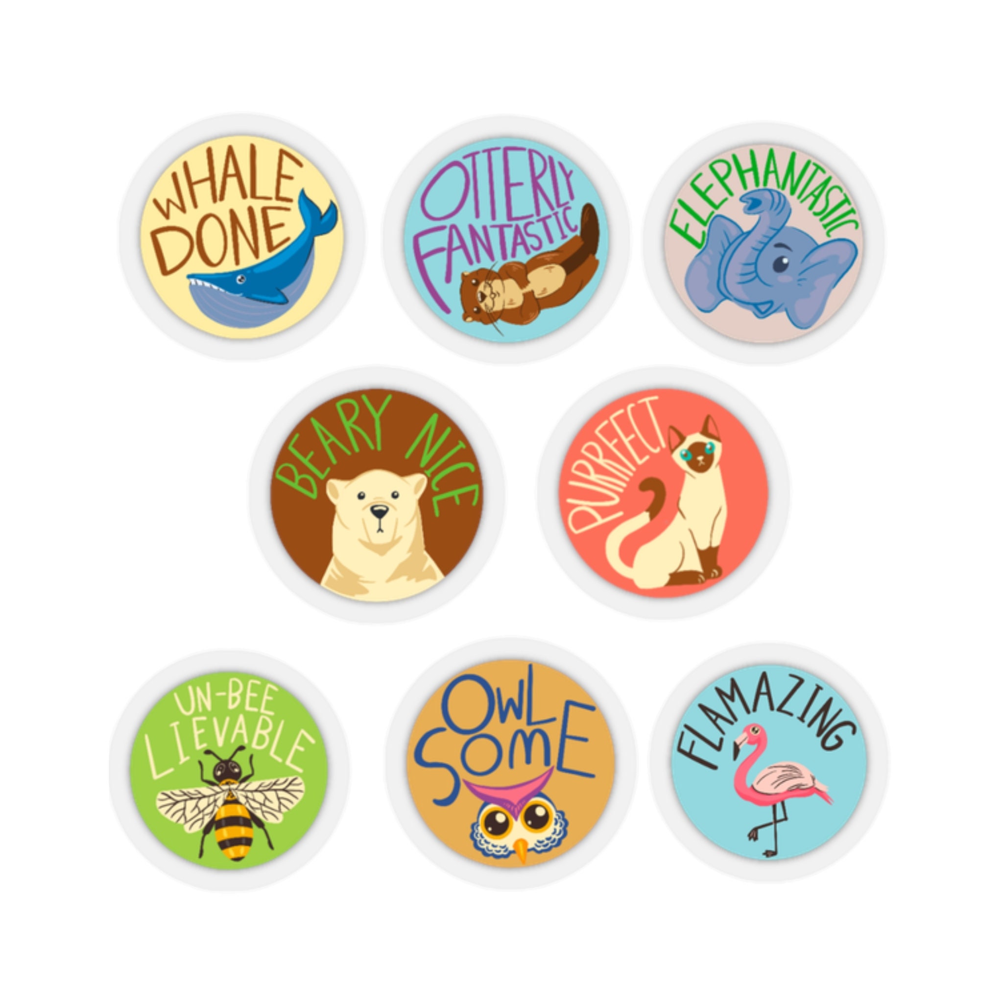 Student Reward Stickers (8-pack) - Etsy