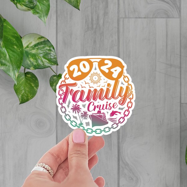 Family Cruise 2024 Stickers - Etsy