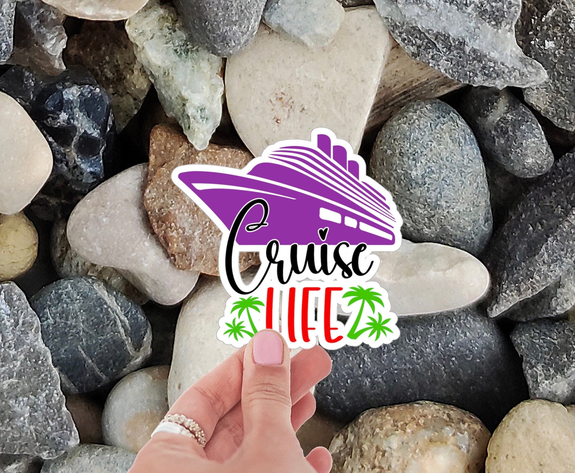 Cruise Life Sticker, Cruise Sticker, Cruise Decal, Nautical Sticker ...