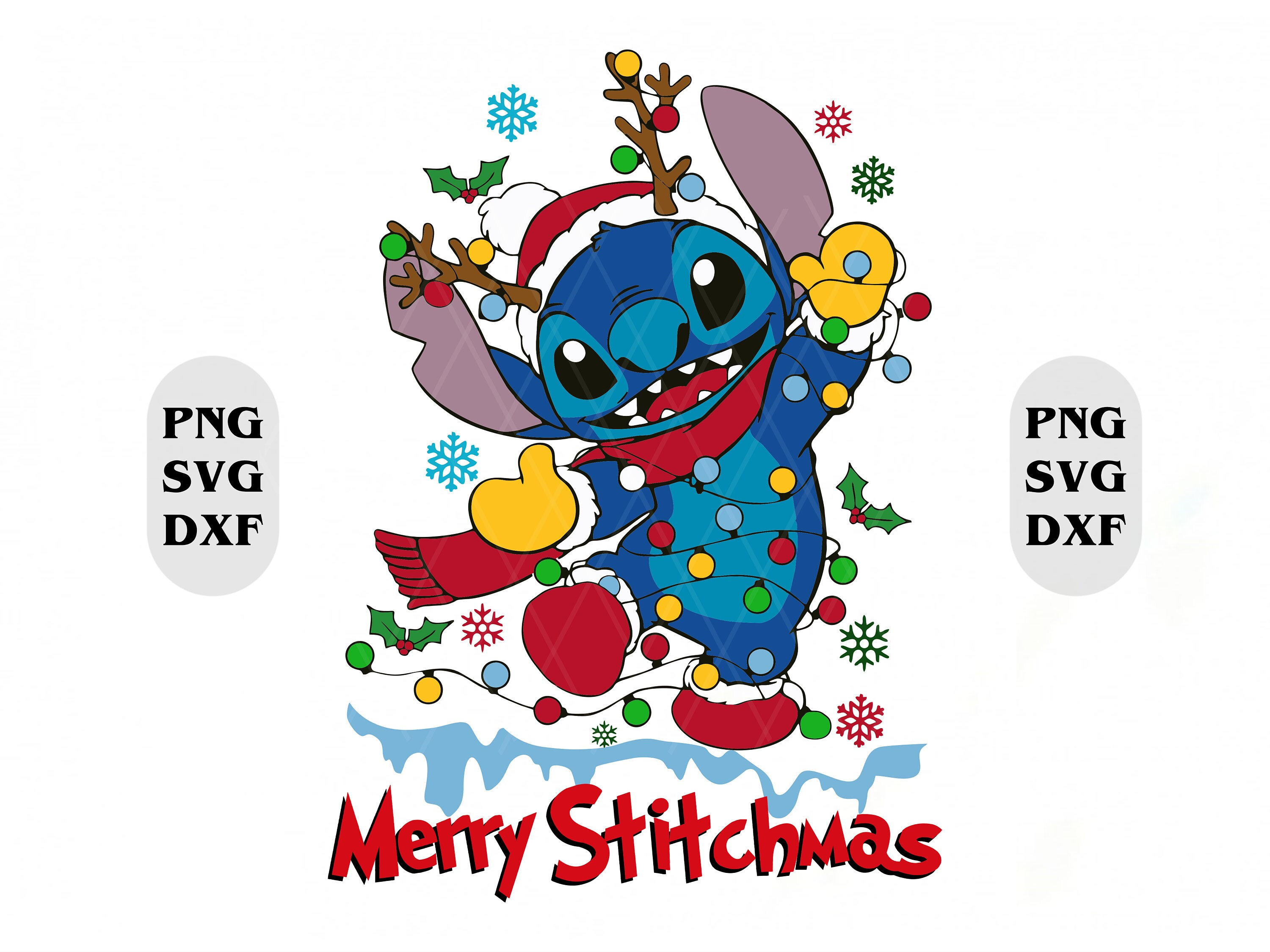 Disney Stitch Christmas Wallpaper