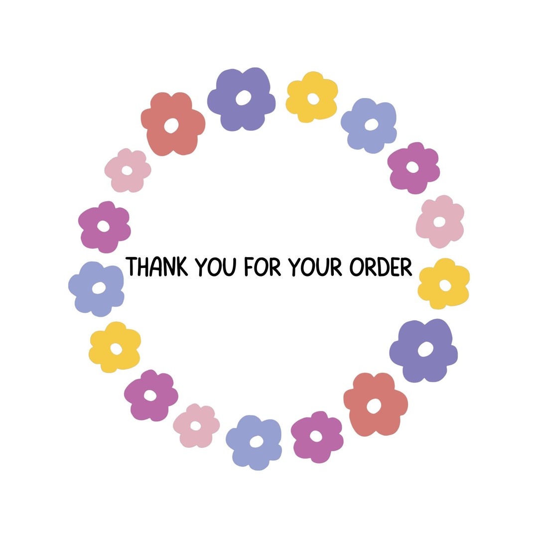 Small Business Thank You Labels, Bakery Labels, Thank You Labels ...