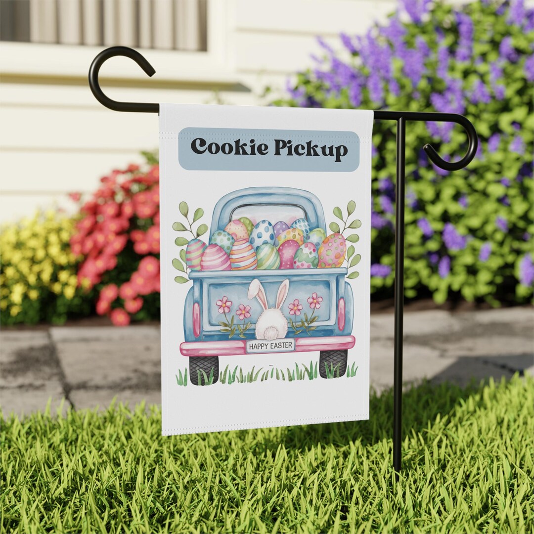 Cookie Pick-up Flag & House Banner - Etsy