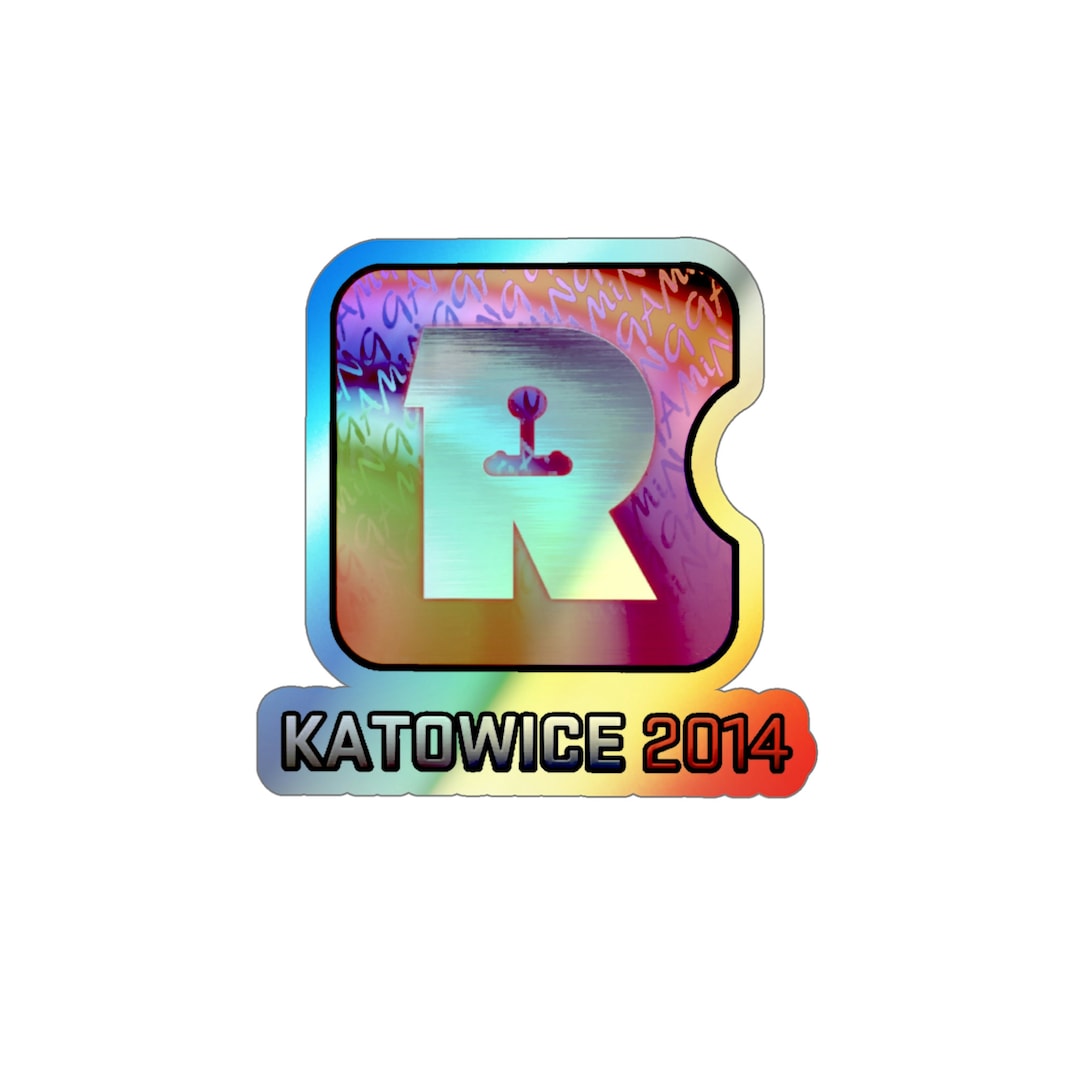 CS:GO & CS2 Holographic Sticker Reason Gaming Holo Katowice - Etsy