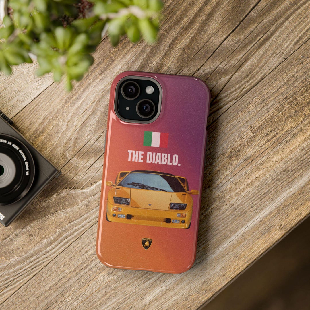Lamborghini Diablo iPhone Magsafe Tough Phone Case - Etsy