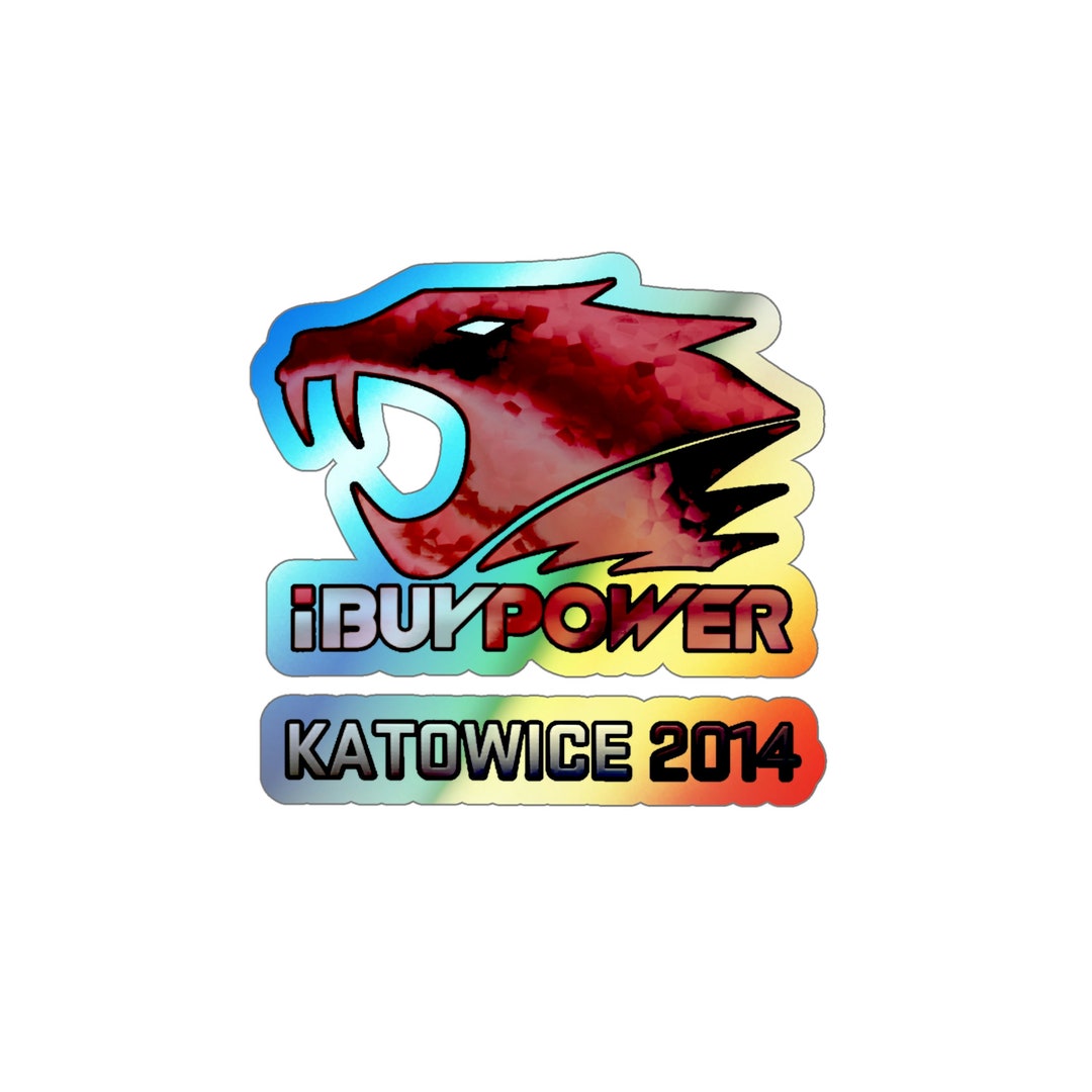 CS:GO & CS2 Holographic Sticker Ibuypower Holo Katowice 2014 - Etsy
