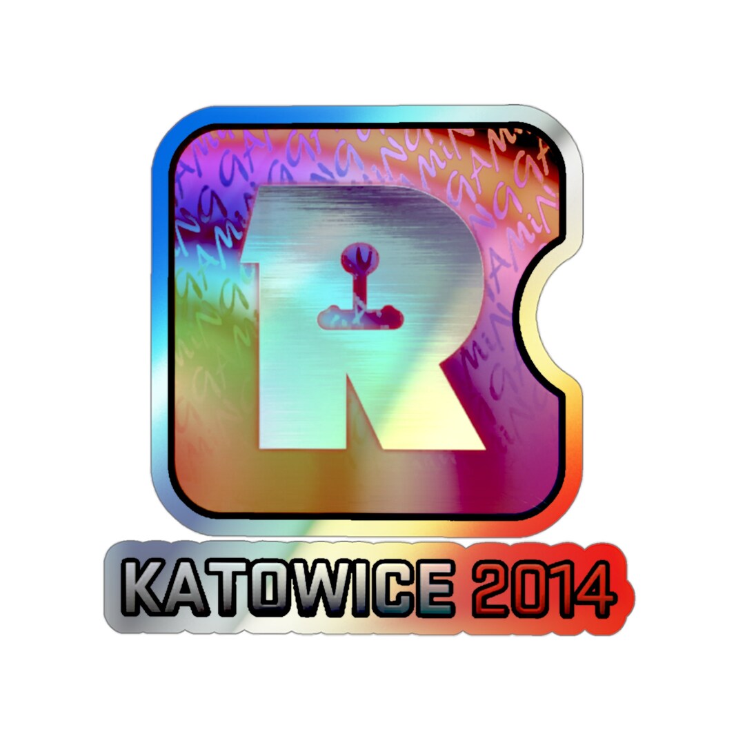 CS:GO & CS2 Holographic Sticker - Reason Gaming Holo Katowice 2014 - Etsy