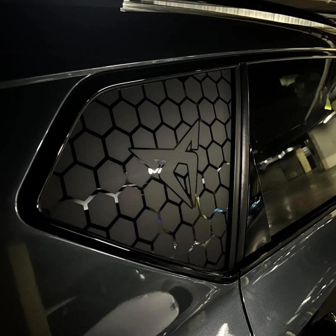 Cupra / Seat Ateca Compatible Butterfly Glass Decal Custom Honey ...