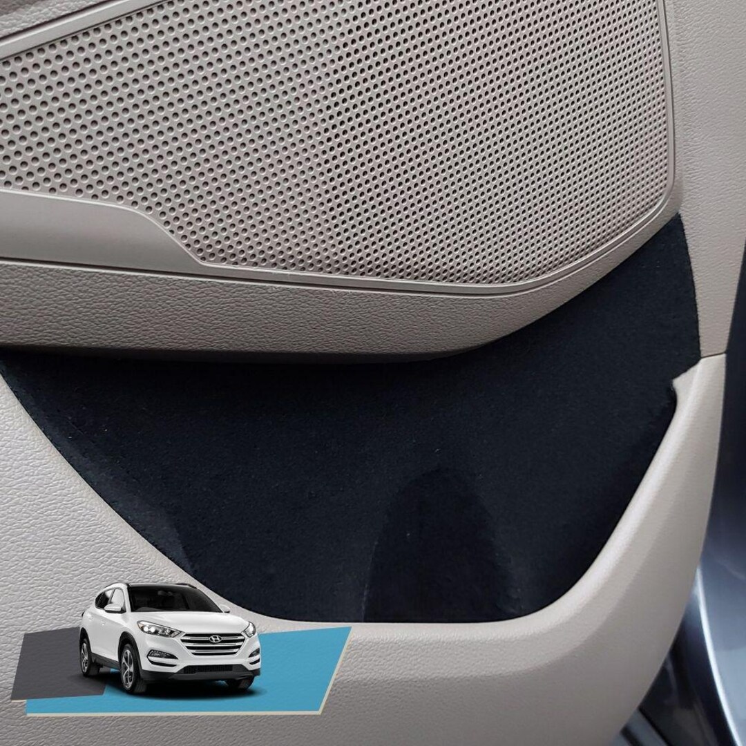 Hyundai Tucson Comfort Set: Anti-vibration Felt Storage Liners - Etsy