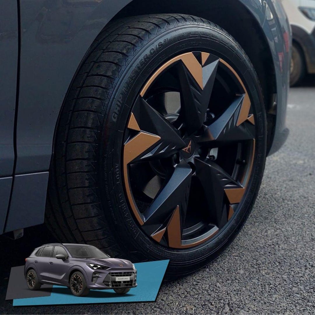 Wrapping Set for Cupra Terramar Wheel Custom Vinyl Foil Sticker High ...