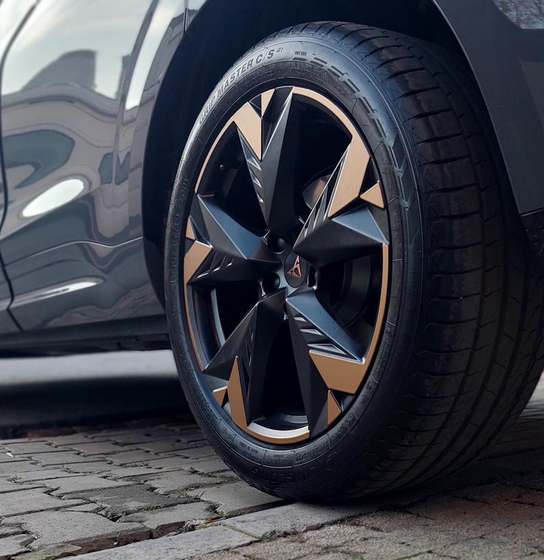 Wrapping Set for Cupra Terramar Wheel Custom Vinyl Foil Sticker High ...