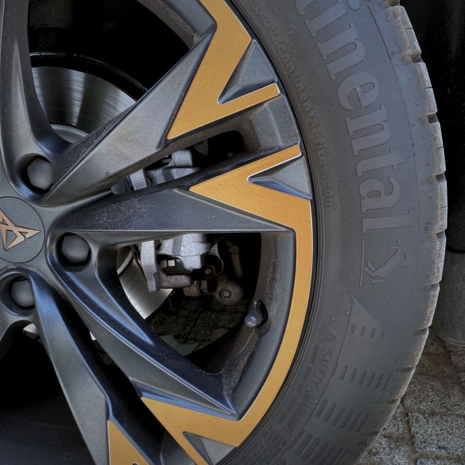 Cupra Formentor Rim Wrap Sticker Set - SONORA 18'' Compatible - Durable ...