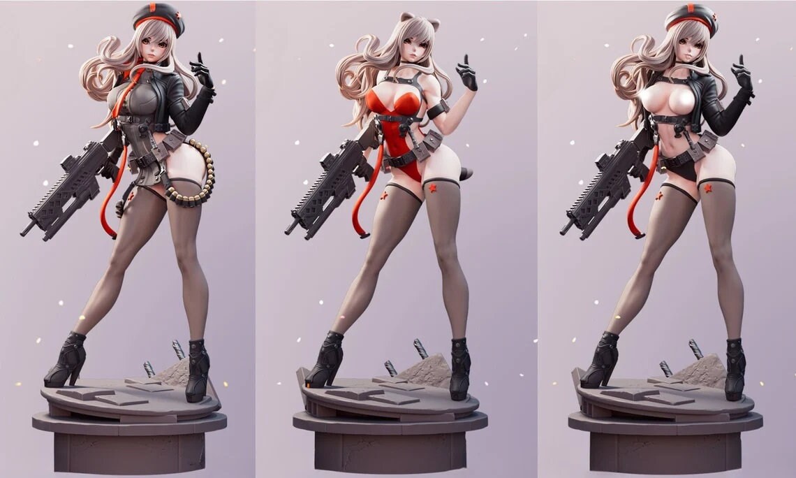 Figure Rapi Goddess of Victory: Nikke 1/7 Scale Garage Kit Resin - Etsy