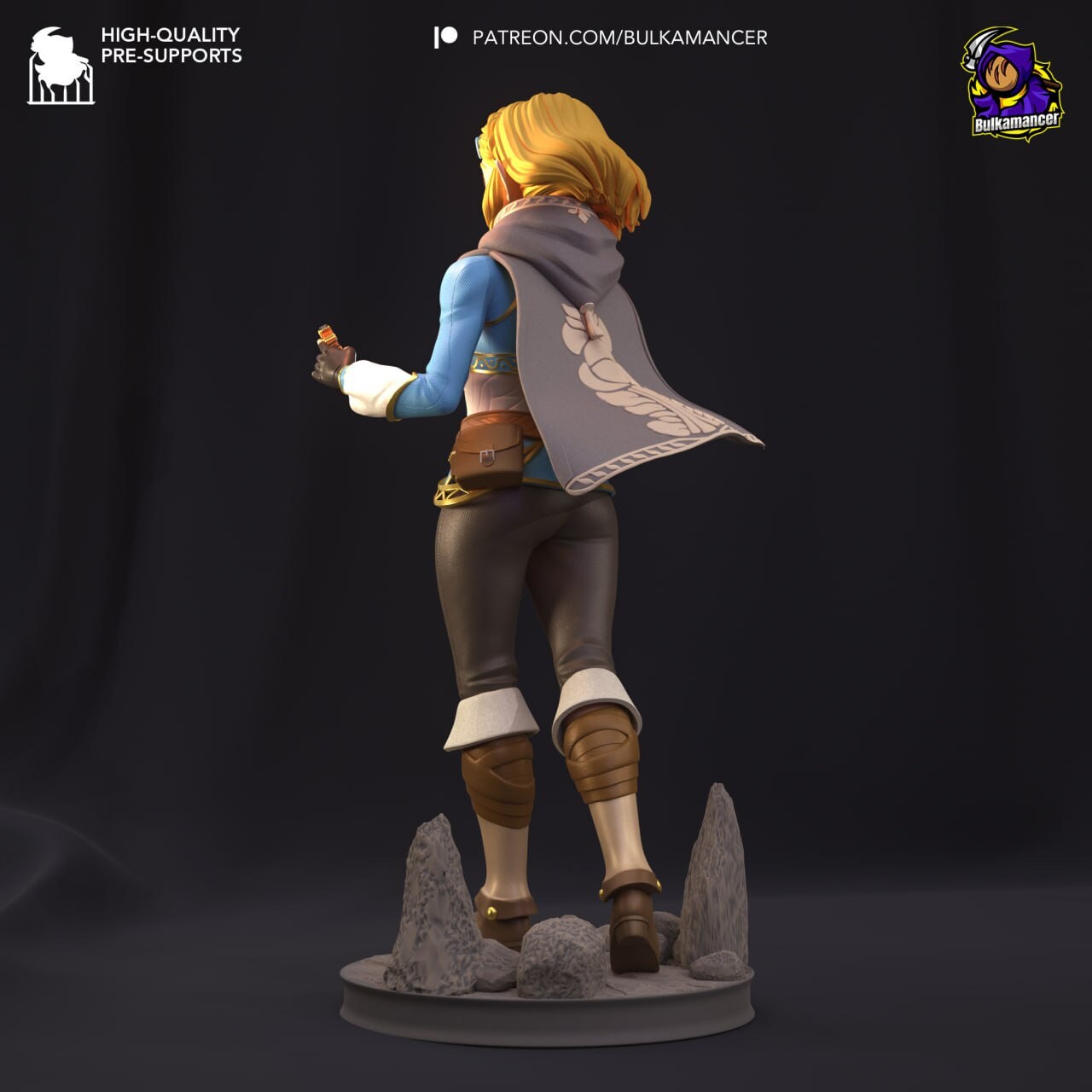 Figure Zelda the Legend of Zelda Totk 1/6 Scale Garage Kit Resin - Etsy