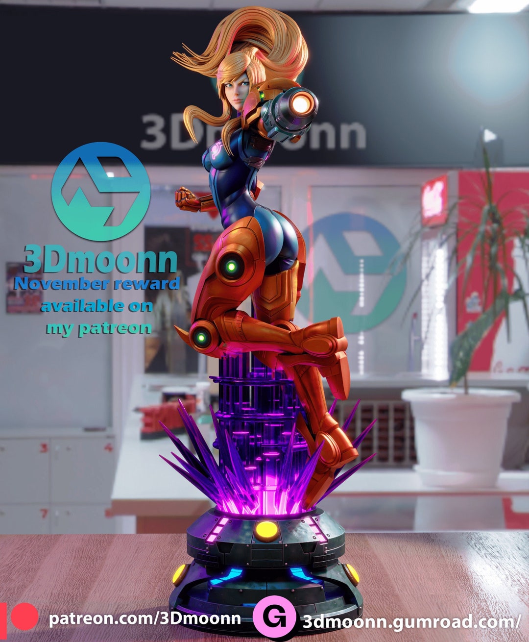 Figure Samus 1/6 Scale Garage Kit Resin - Etsy