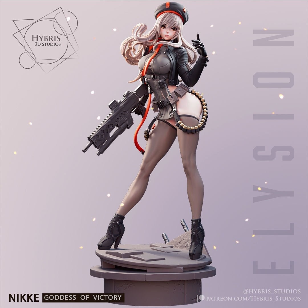 Figure Rapi Goddess of Victory: Nikke 1/7 Scale Garage Kit Resin - Etsy