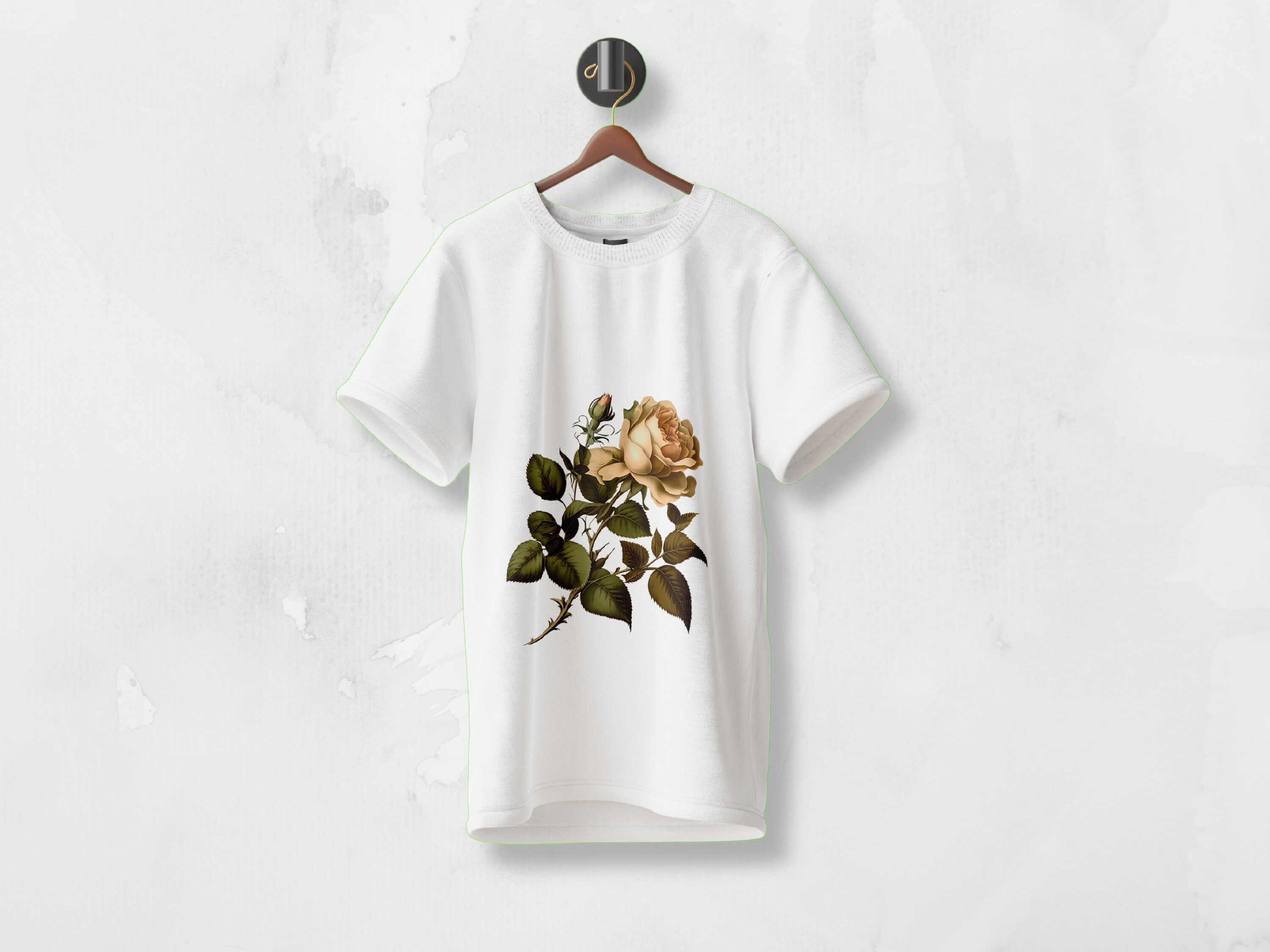 Vintage Pastel Rose Clipart PNG Instant Download Free Commercial Use - Etsy