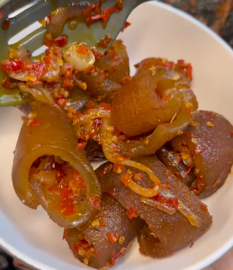 10 Pieces Dried Ijebu Ponmo cow Skin - Etsy