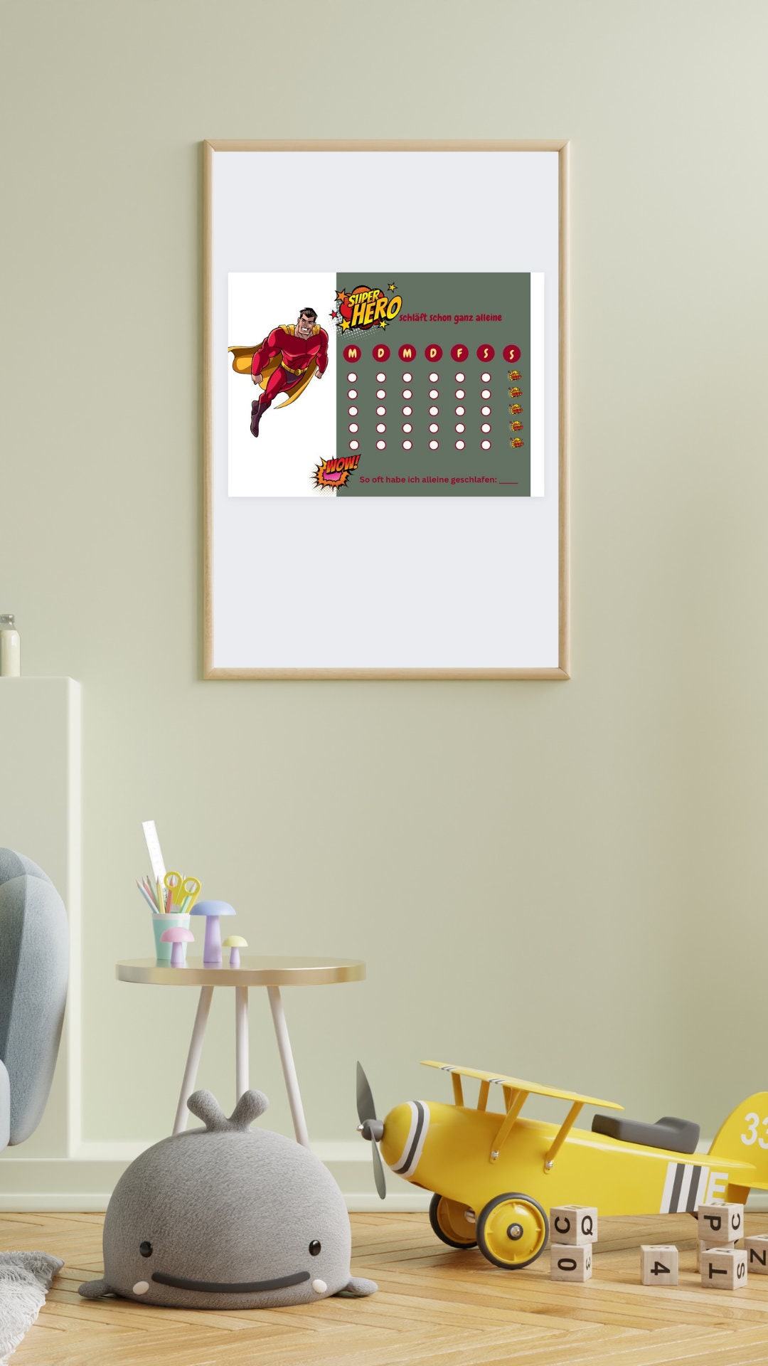 Printable Super Hero Stay in Bed Reward Chart/ Sticker Price Chart ...