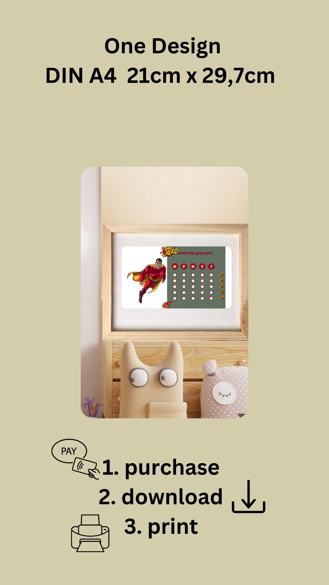 Printable Super Hero Stay in Bed Reward Chart/ Sticker Price Chart ...