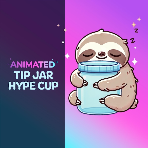 CUSTOM COLOR Hype Cup Tip Jar Kawaii Stream Decoration for Twitch ...