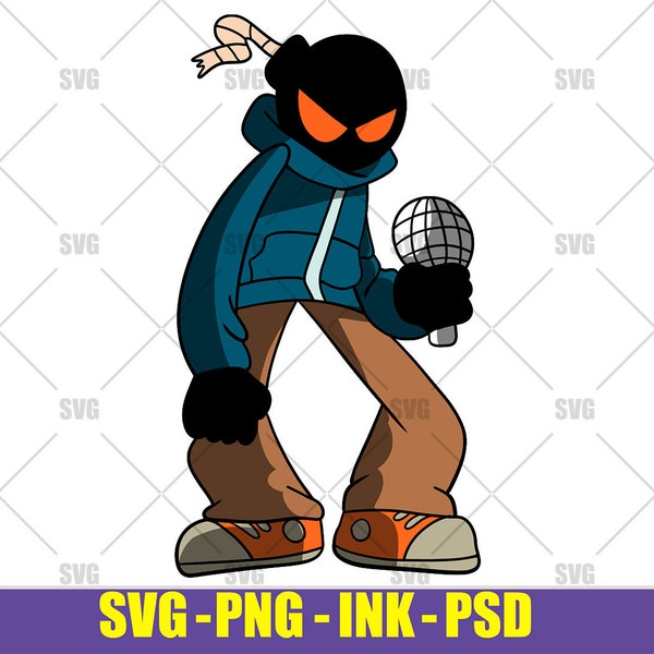 Friday Night Funkins Svg - Etsy