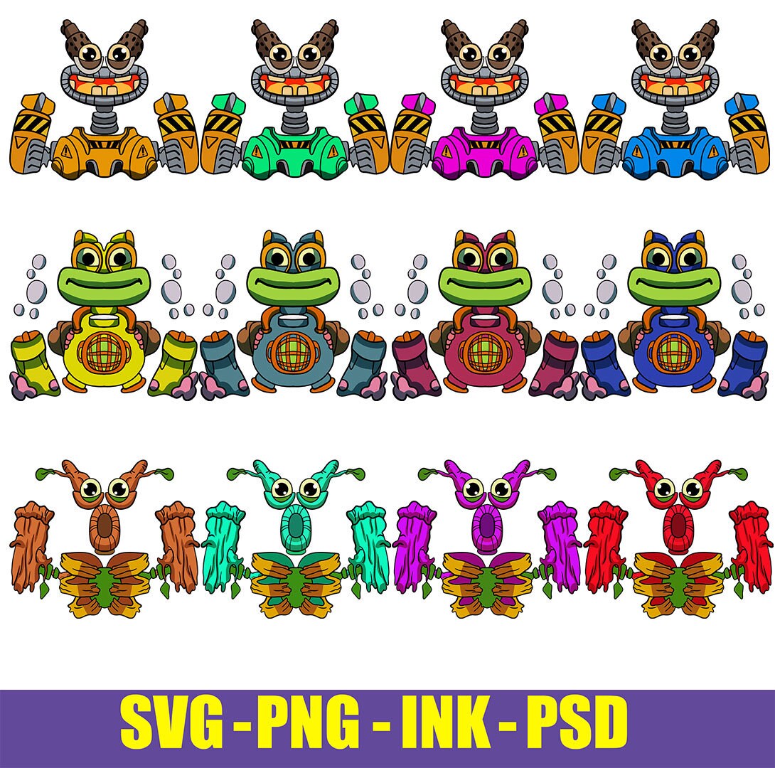 Wubbox SVG Fnf SVG Cold Wubbox SVG Raro Earth Wubbox y Epic - Etsy España