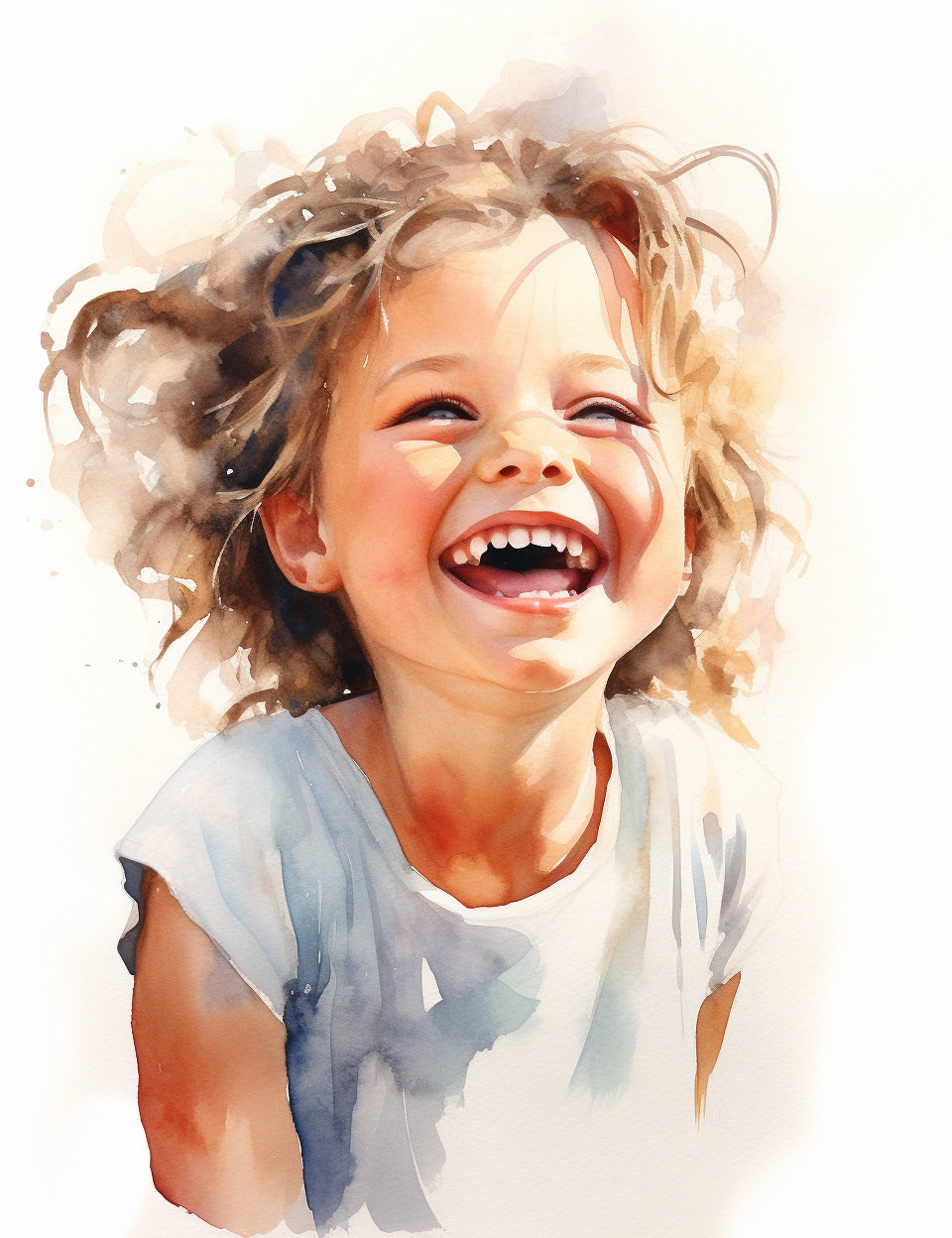 Emotions Watercolor Clipart Transparent Happy (Instant Download) - Etsy