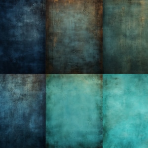 20 Blue Old Master Backgrounds, Vintage, Photography Digital Backdrop ...